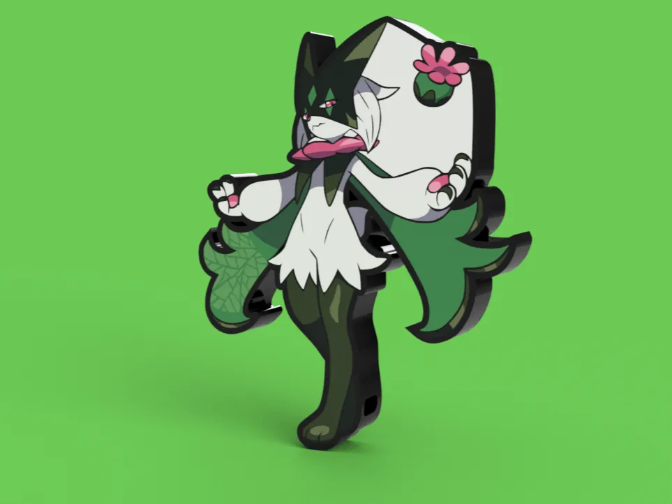 Meowscarada Lightbox by Sitsero MakerWorld: Download Free 3D Models