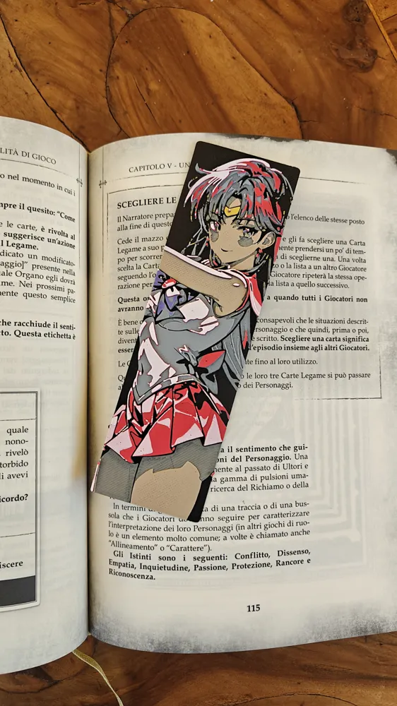 Sailor Mars Bookmark - Free 3D Print Model - MakerWorld