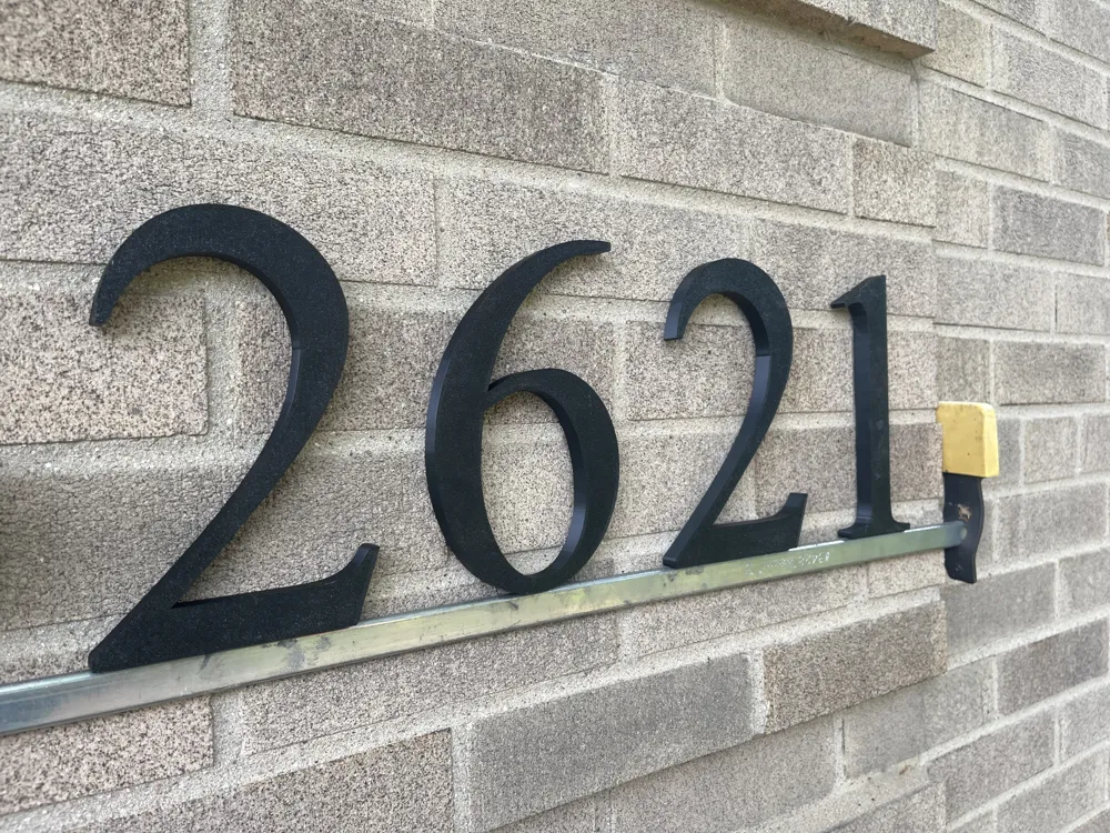 House Numbers - Free 3D Print Model - MakerWorld