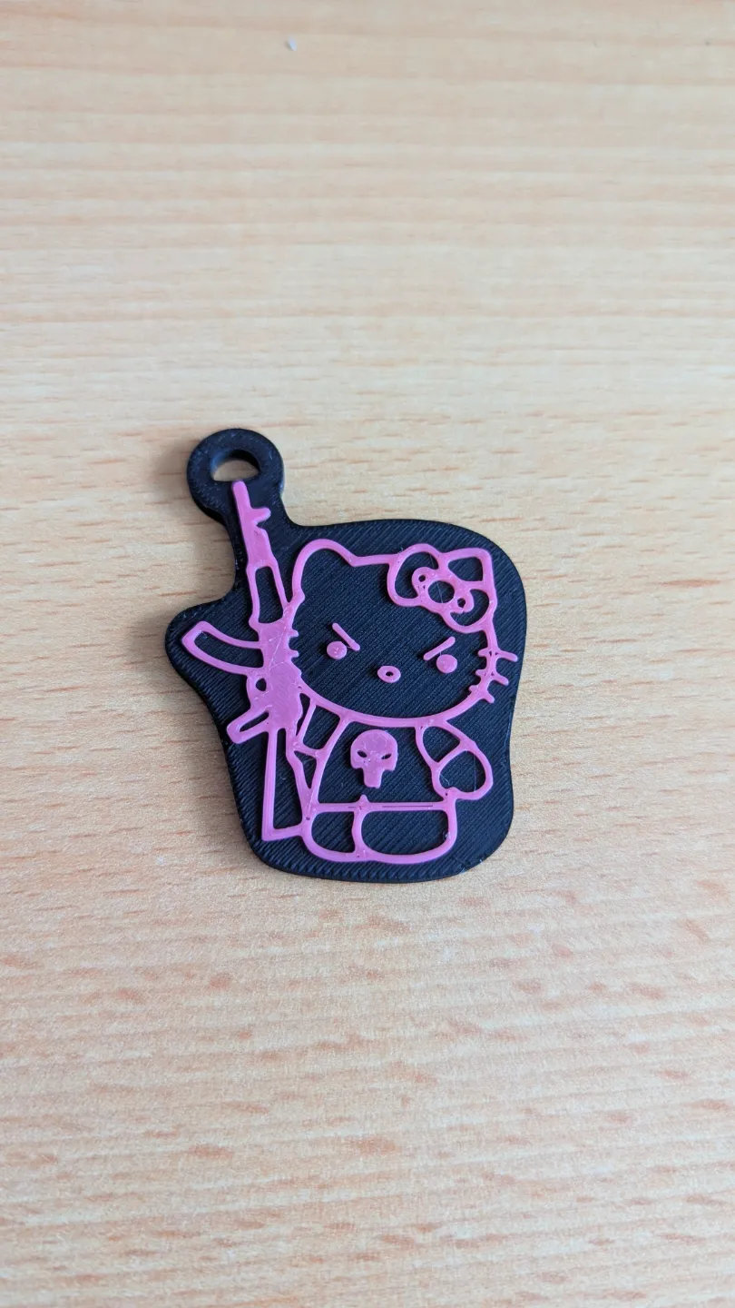 Mala Hello Kitty - llavero por Dava - MakerWorld