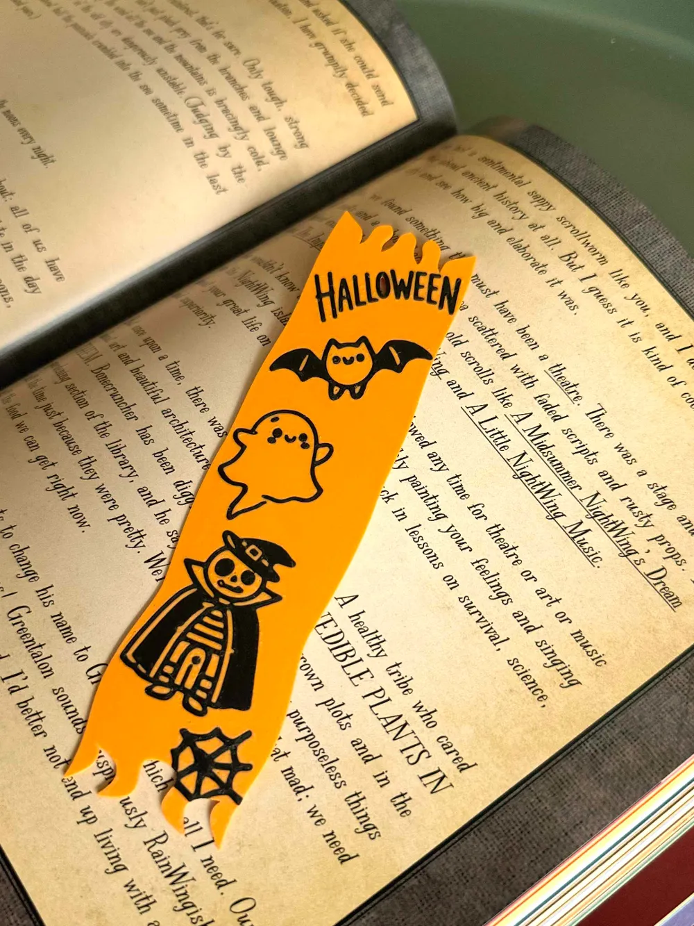 Halloween Bookmark by scientist_phd - MakerWorld