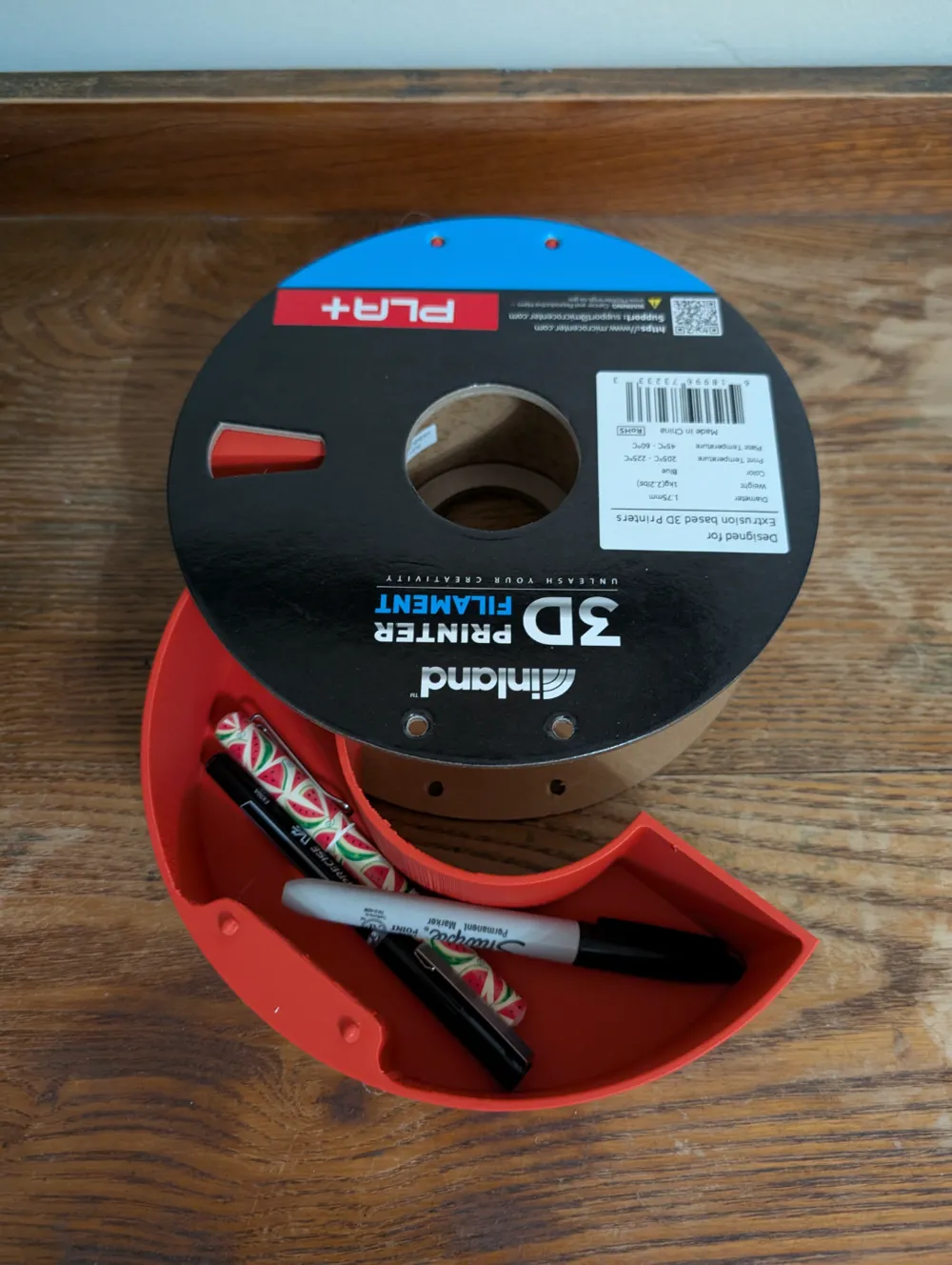 Cardboard Spool Storage (Inland Brand) - Free 3D Print Model - MakerWorld