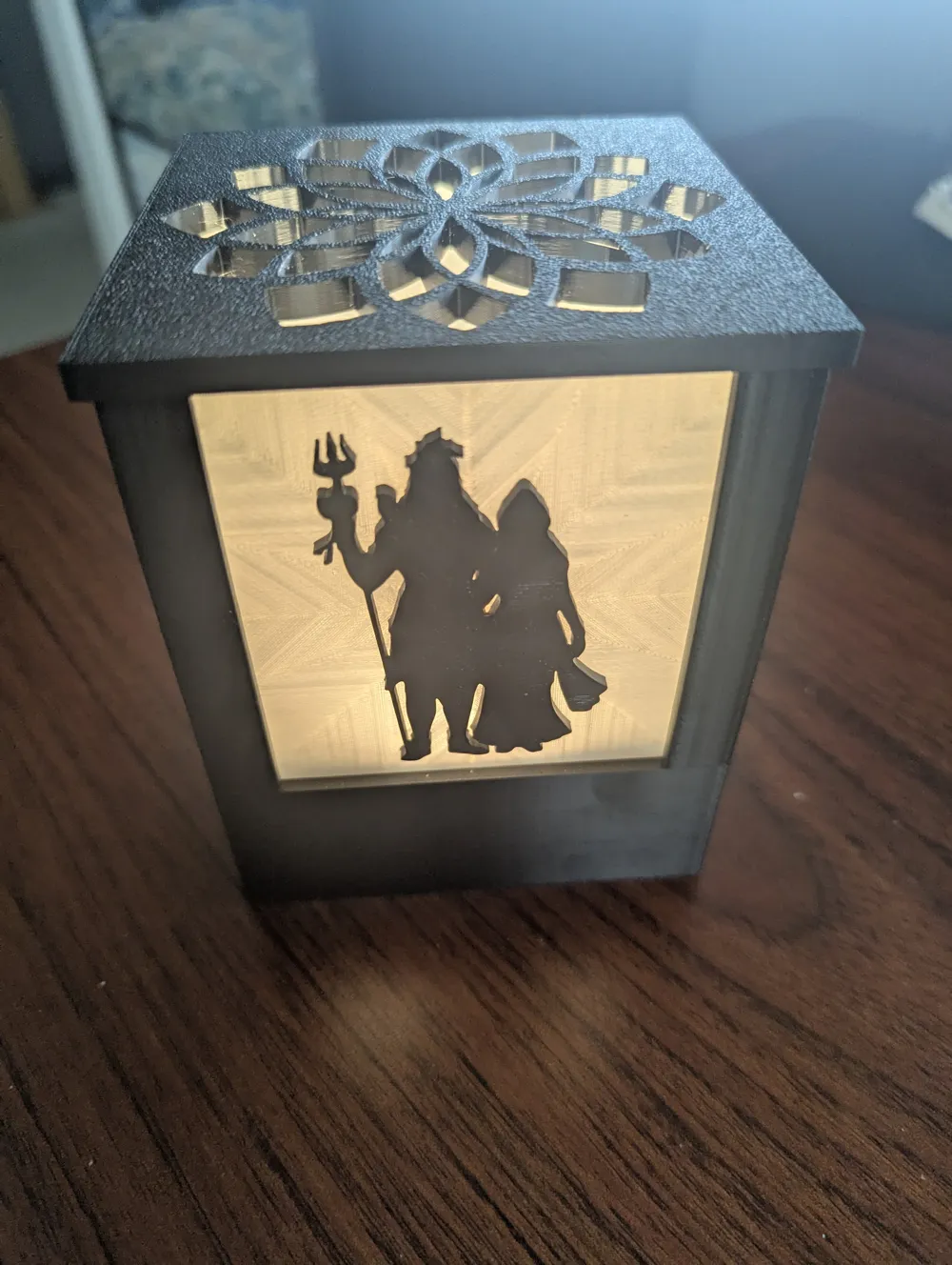 Hindu Gods & Goddesses Square Lamp - Free 3D Print Model - MakerWorld