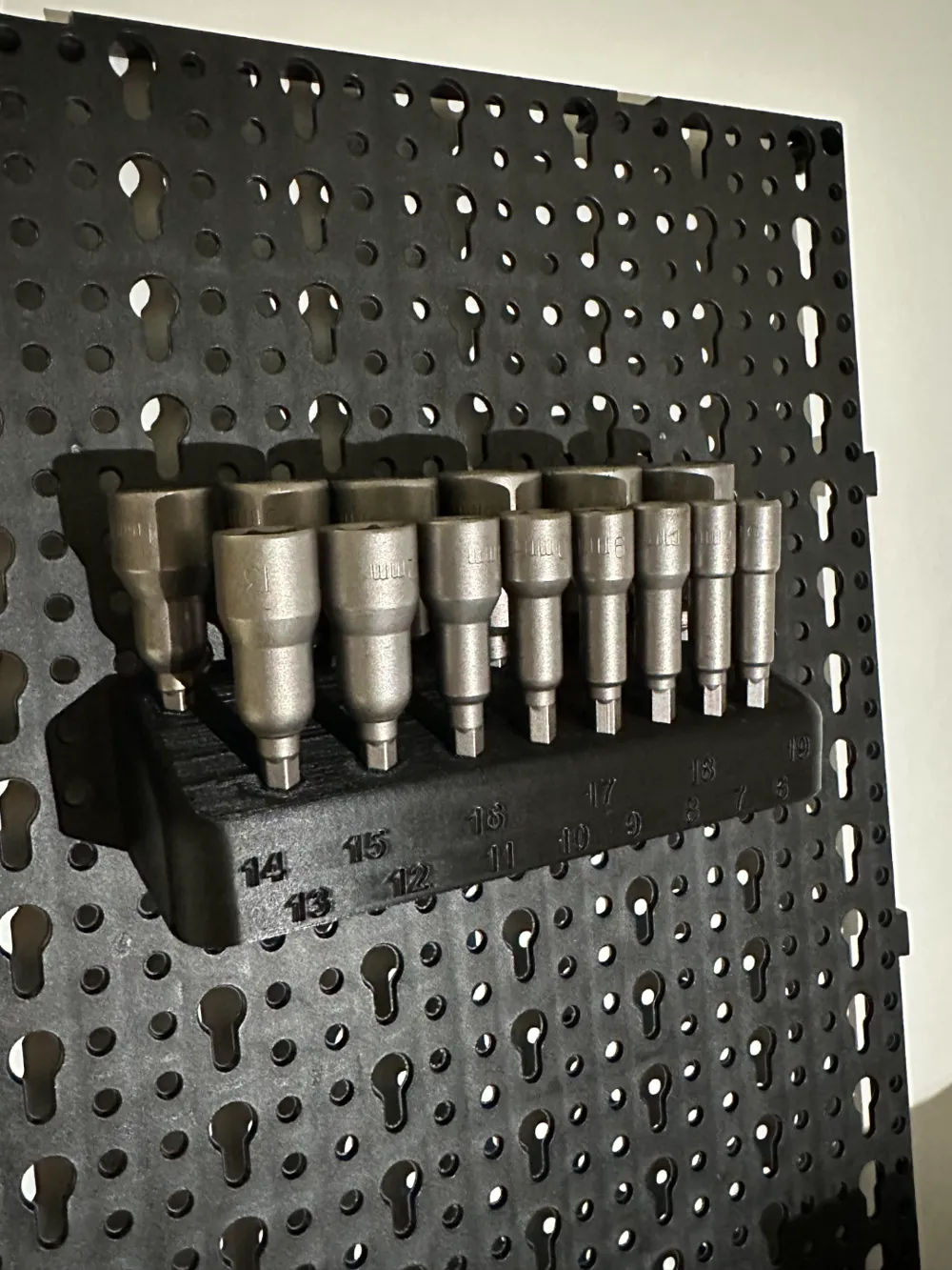 NUT DRIVER MAGNETIC BIT HEX HOLDER PARKSIDE BOARD - Free 3D Print Model ...