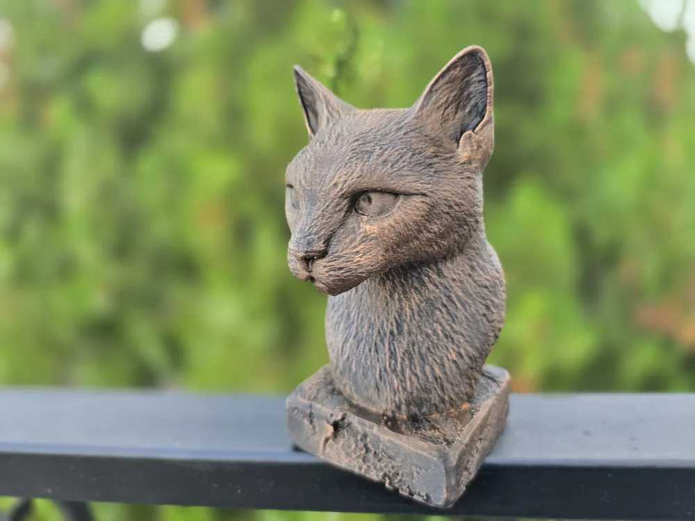 SIAMESE CAT BUST - Free 3D Print Model - MakerWorld