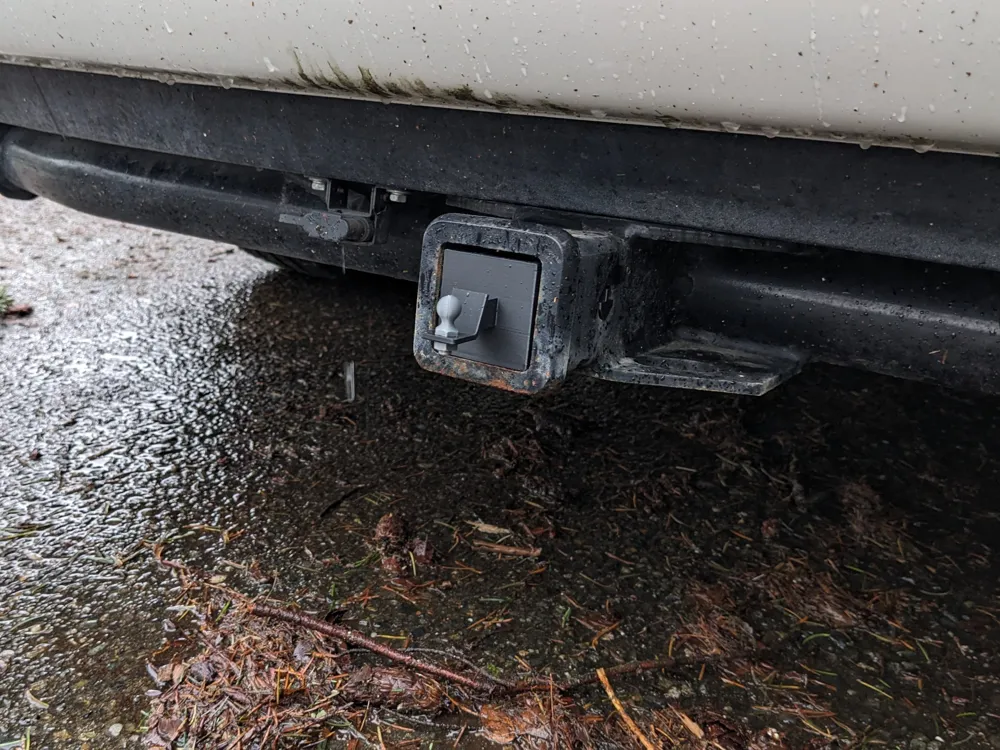 Mini Trailer Hitch Gag Gift, No Pin Needed!! by Queso MakerWorld ...