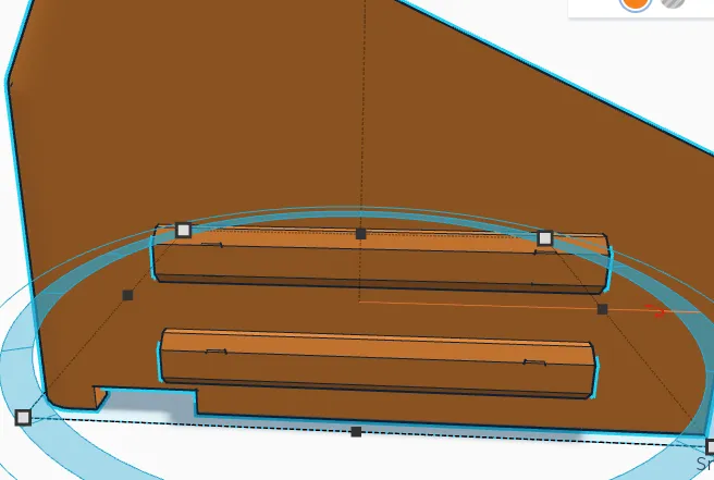 ender 3 control box with rail inserts attached Remixed by ...