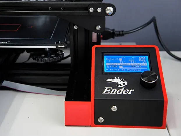 ender 3 control box with rail inserts attached Remixed by ...