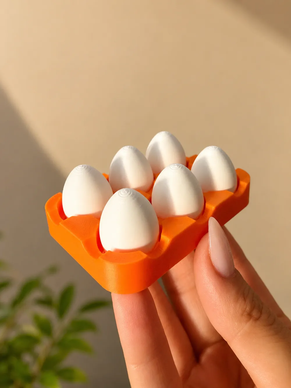 Magnetic Egg Note Holder | Fridge Memo Organizer - Free 3D Print Model ...
