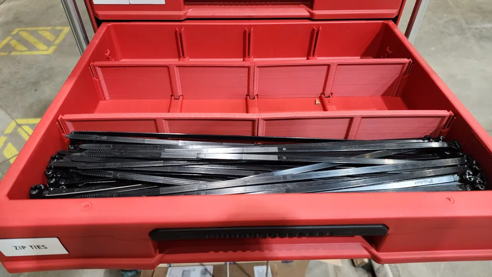 Packout 4 Drawer Divider - Free 3D Print Model - MakerWorld