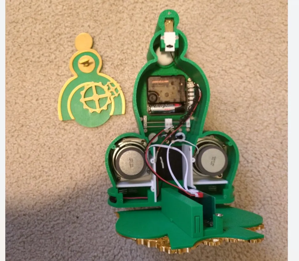 Grinch Clock by mcmaven - MakerWorld