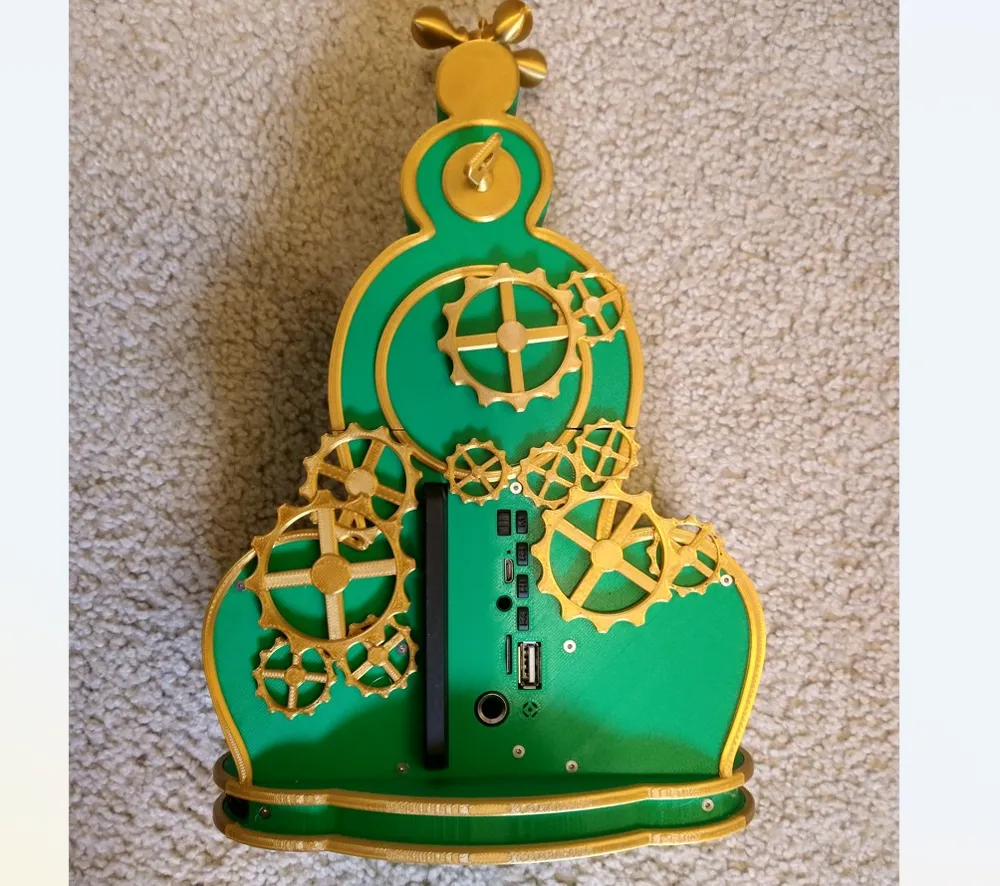 Grinch Clock by mcmaven - MakerWorld