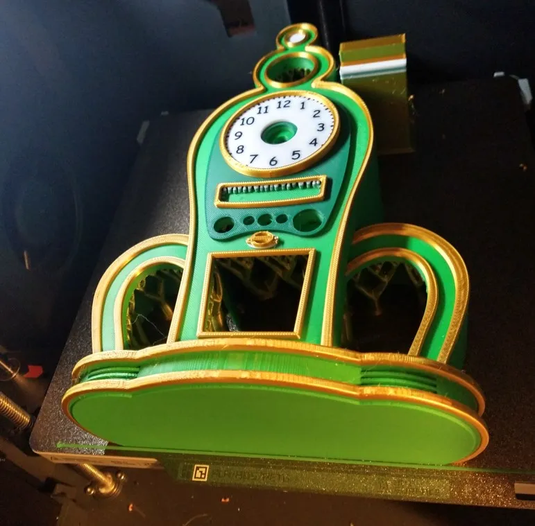 Grinch Clock by mcmaven MakerWorld: Download Free 3D Models