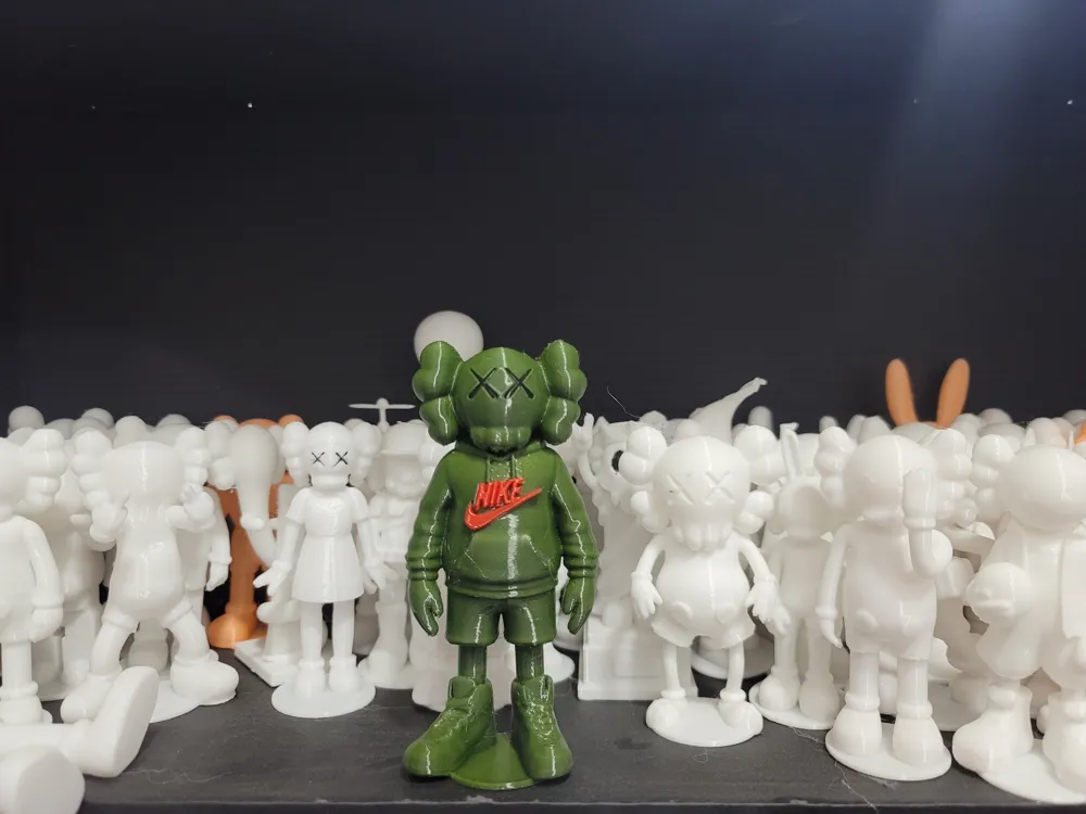 Kaws Companion Bearbric NIKE kaws fashion COLORFUL by Boombulab ...