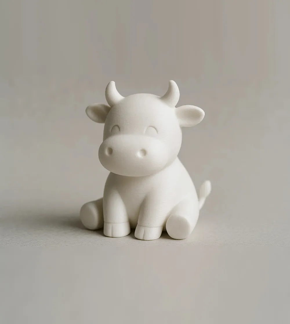 Cute Cow - Free 3D Print Model - MakerWorld