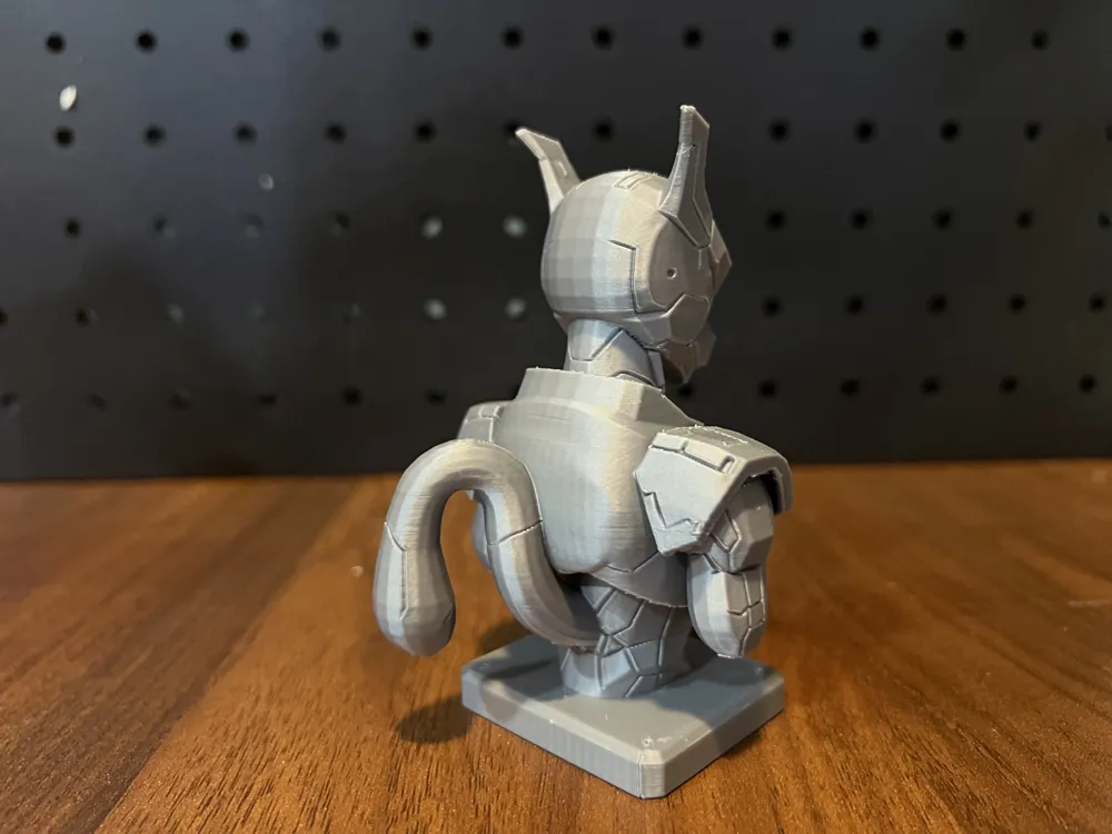 Mecha Pokemon Series - Mewtwo Bust - Free 3D Print Model - MakerWorld