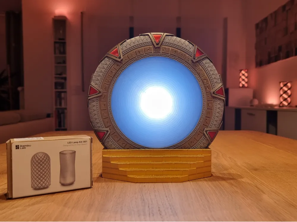 Stargate SG1 [LED Kit 001] by Basti85 - MakerWorld