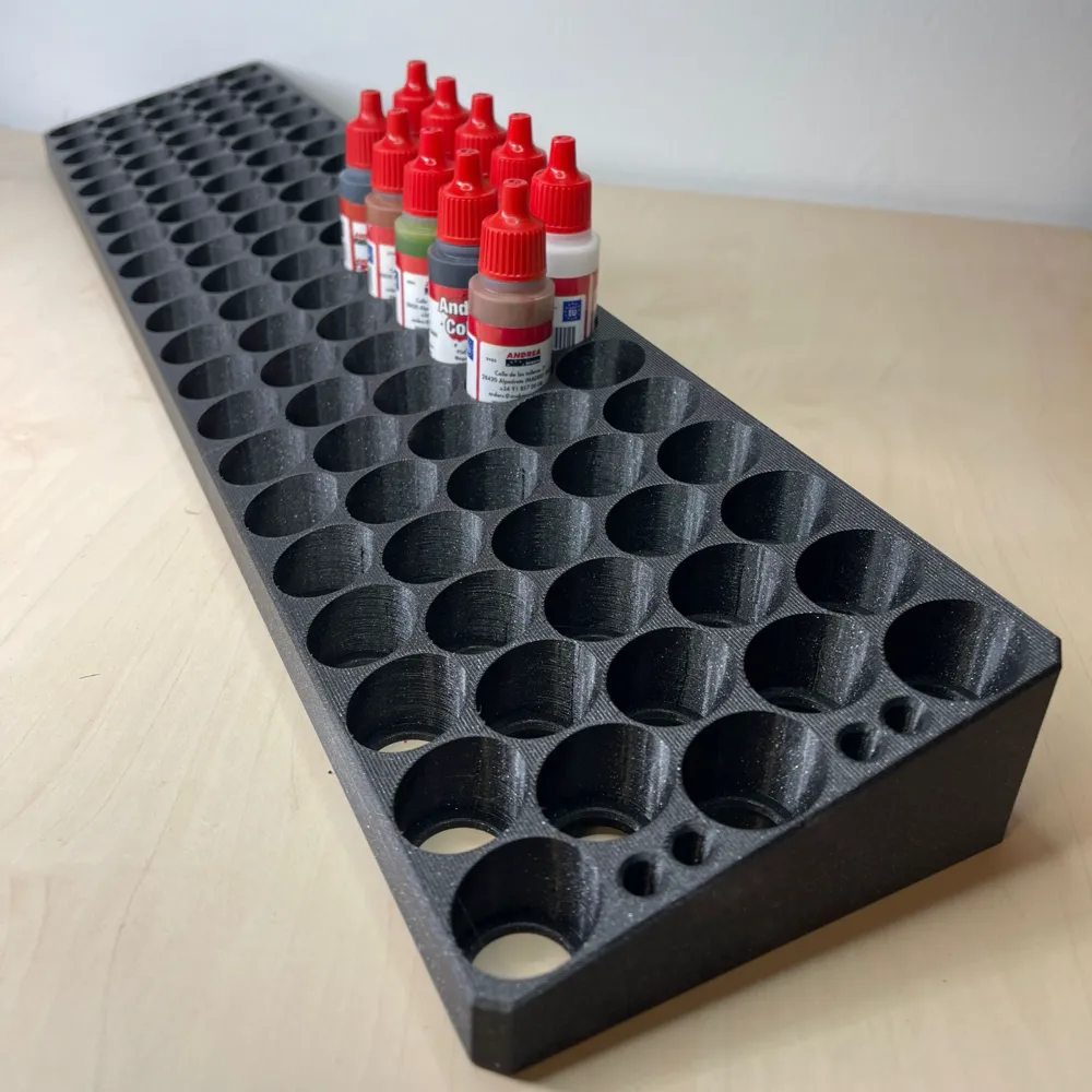 Modular Vallejo, Army Painter, AK Paints Stand - Free 3D Print Model ...