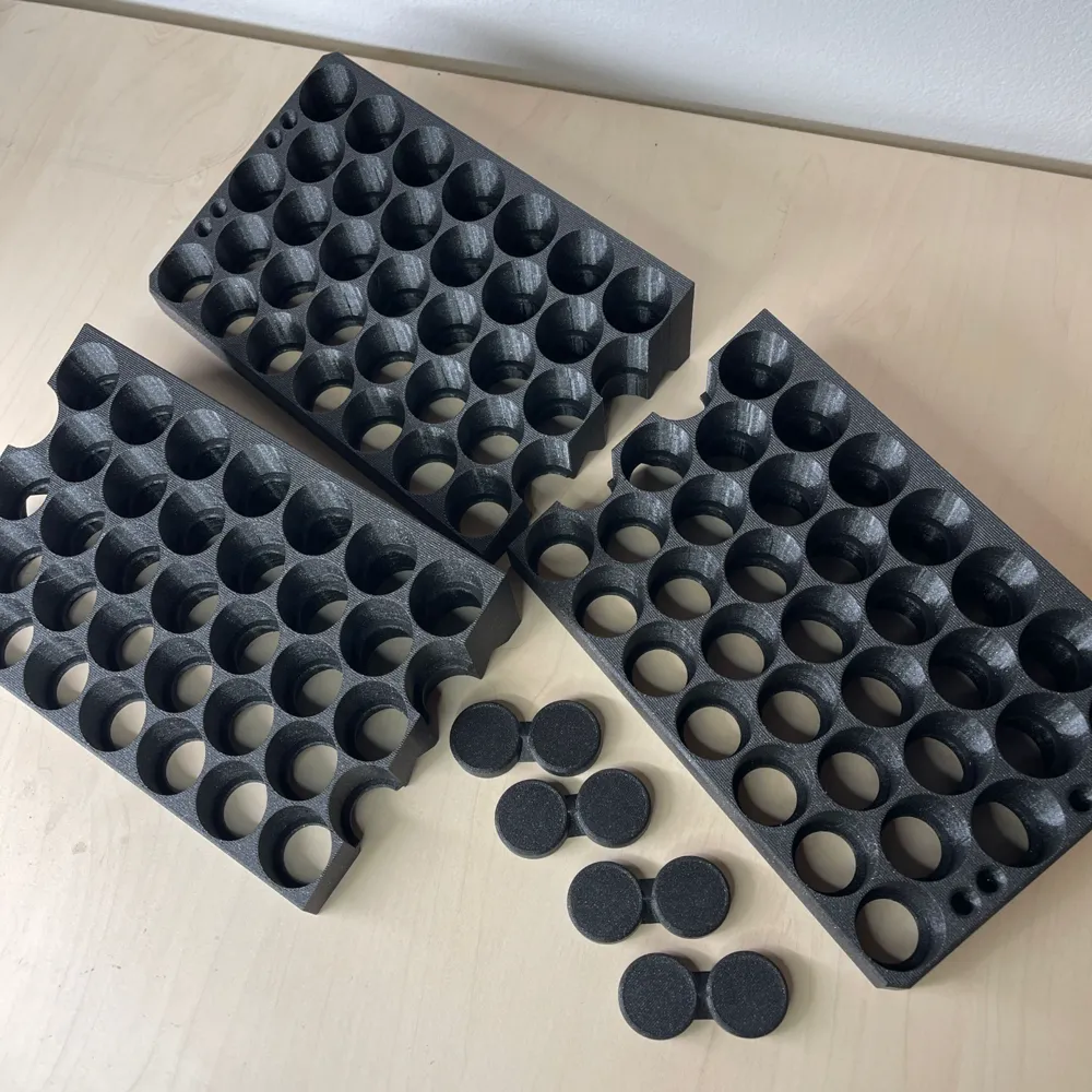 Modular Vallejo, Army Painter, AK Paints Stand - Free 3D Print Model ...