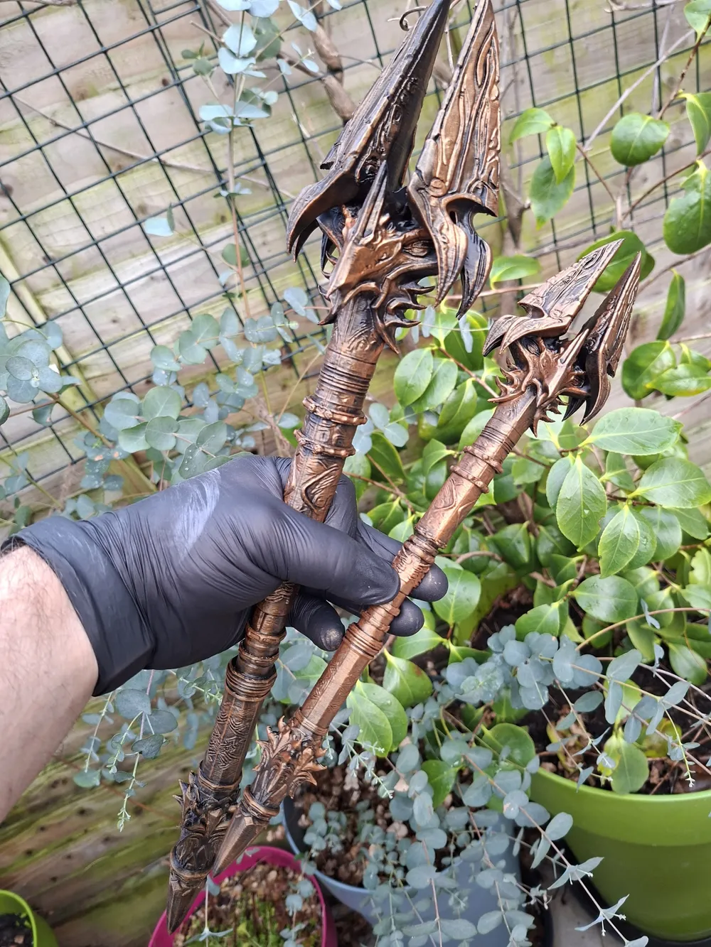 Predator Inspired Scepter - Free 3D Print Model - MakerWorld