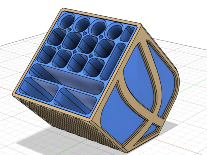 Organizzatore da Scrivania V2 da seby3d MakerWorld: Scarica Modelli 3D ...