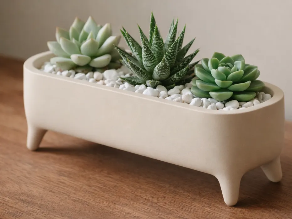 Vista Trough Planter - Free 3D Print Model - MakerWorld