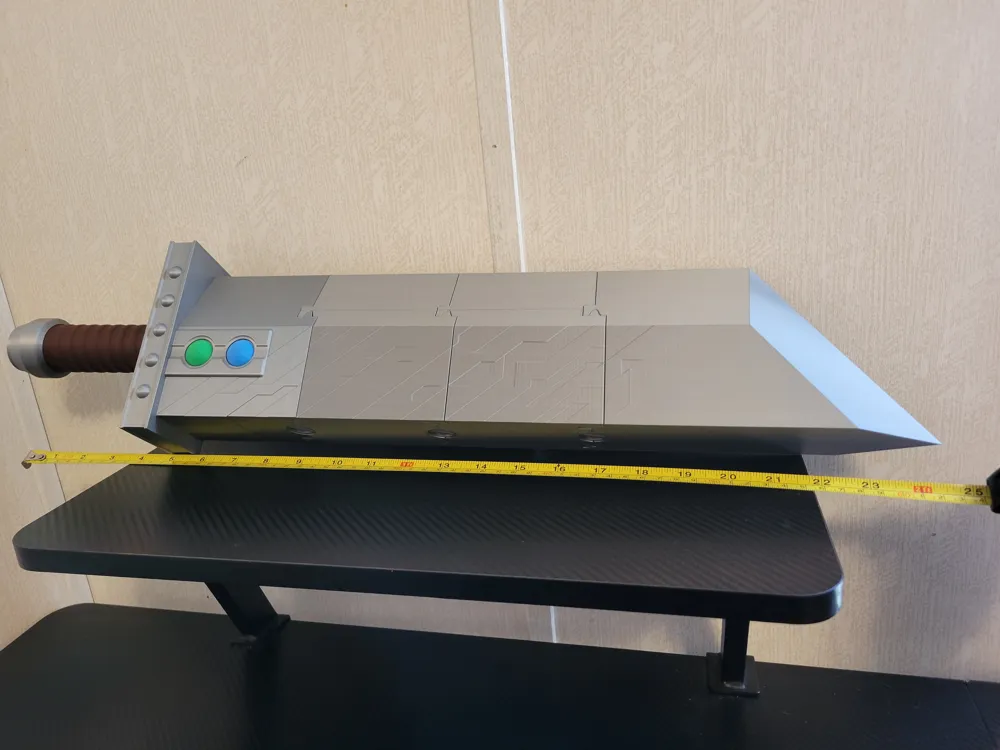 FF7 Buster Sword MTG Commander Deck Box (Updated) - Free 3D Print Model ...