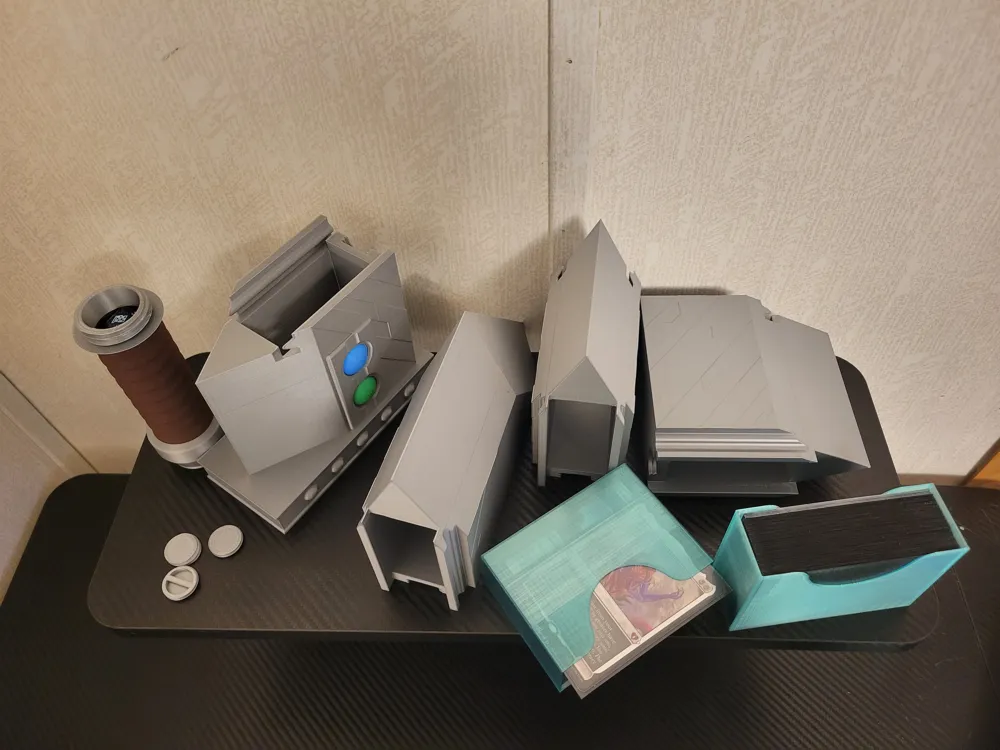 FF7 Buster Sword MTG Commander Deck Box (Updated) - Free 3D Print Model ...