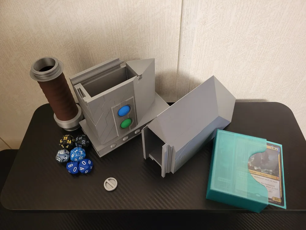 FF7 Buster Sword MTG Commander Deck Box (Updated) by Dr_EGfish ...