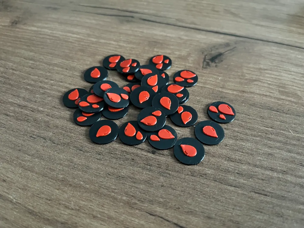 Wound Tokens for Tabletop Games by FRTO - MakerWorld