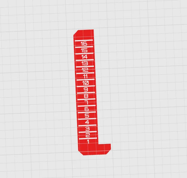 TECHNIC RULER - Free 3D Print Model - MakerWorld