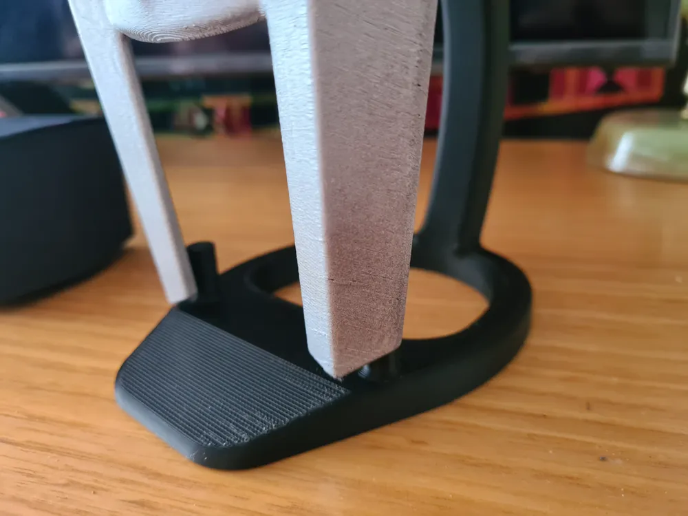 Mask stand for MF Doom mask - Free 3D Print Model - MakerWorld