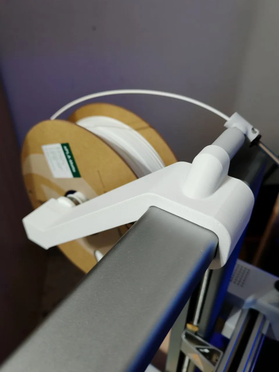 BambuLab A1 Compact Spool Holder with Bearings 608 Remixed by Zhero ...