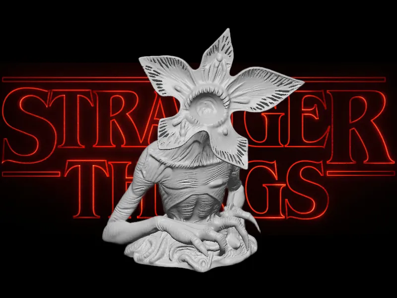 Demogorgone - (stanger things) - Free 3D Print Model - MakerWorld