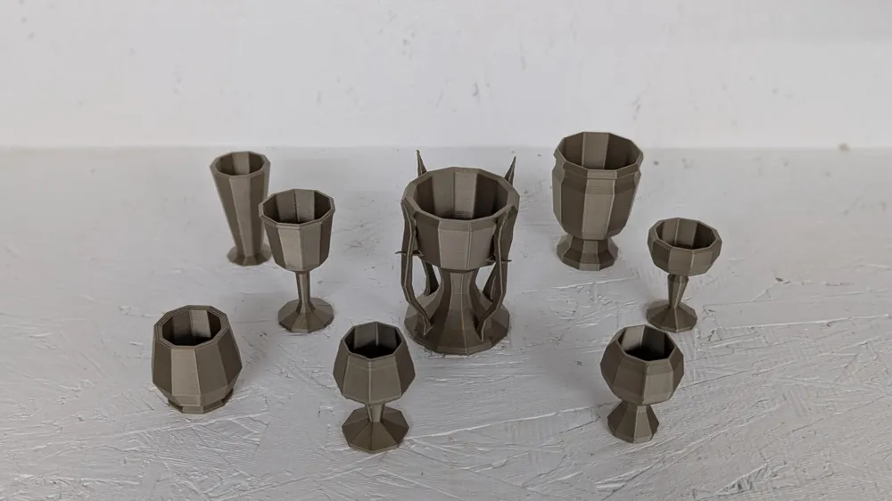 Goblets, Cups, Mugs Collection DnD Collection by skulbeth MakerWorld ...