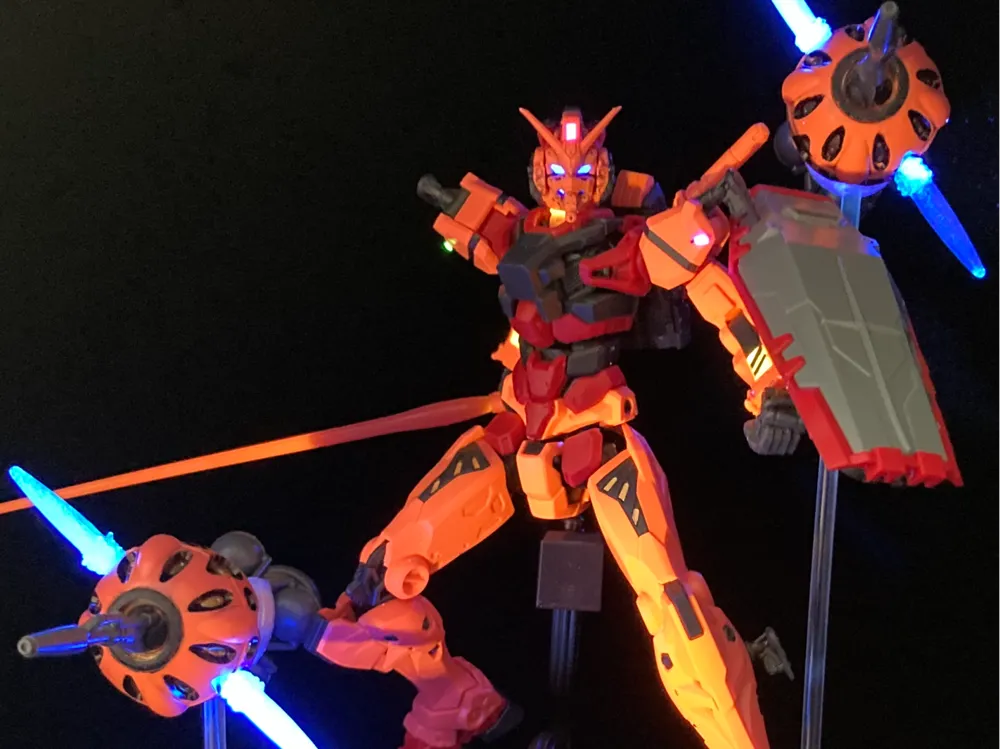 Vernier effect for red Gundam bit unit - Free 3D Print Model - MakerWorld
