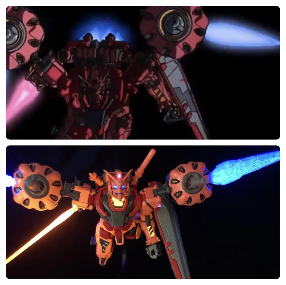 Vernier effect for red Gundam bit unit - Free 3D Print Model - MakerWorld