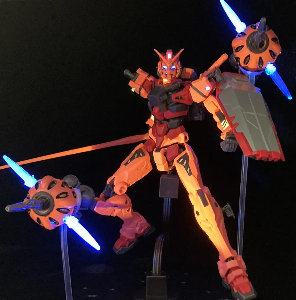 Vernier effect for red Gundam bit unit - Free 3D Print Model - MakerWorld