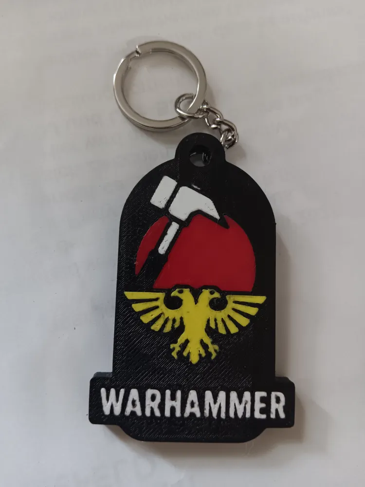 Warhammer Keychain - Free 3D Print Model - MakerWorld