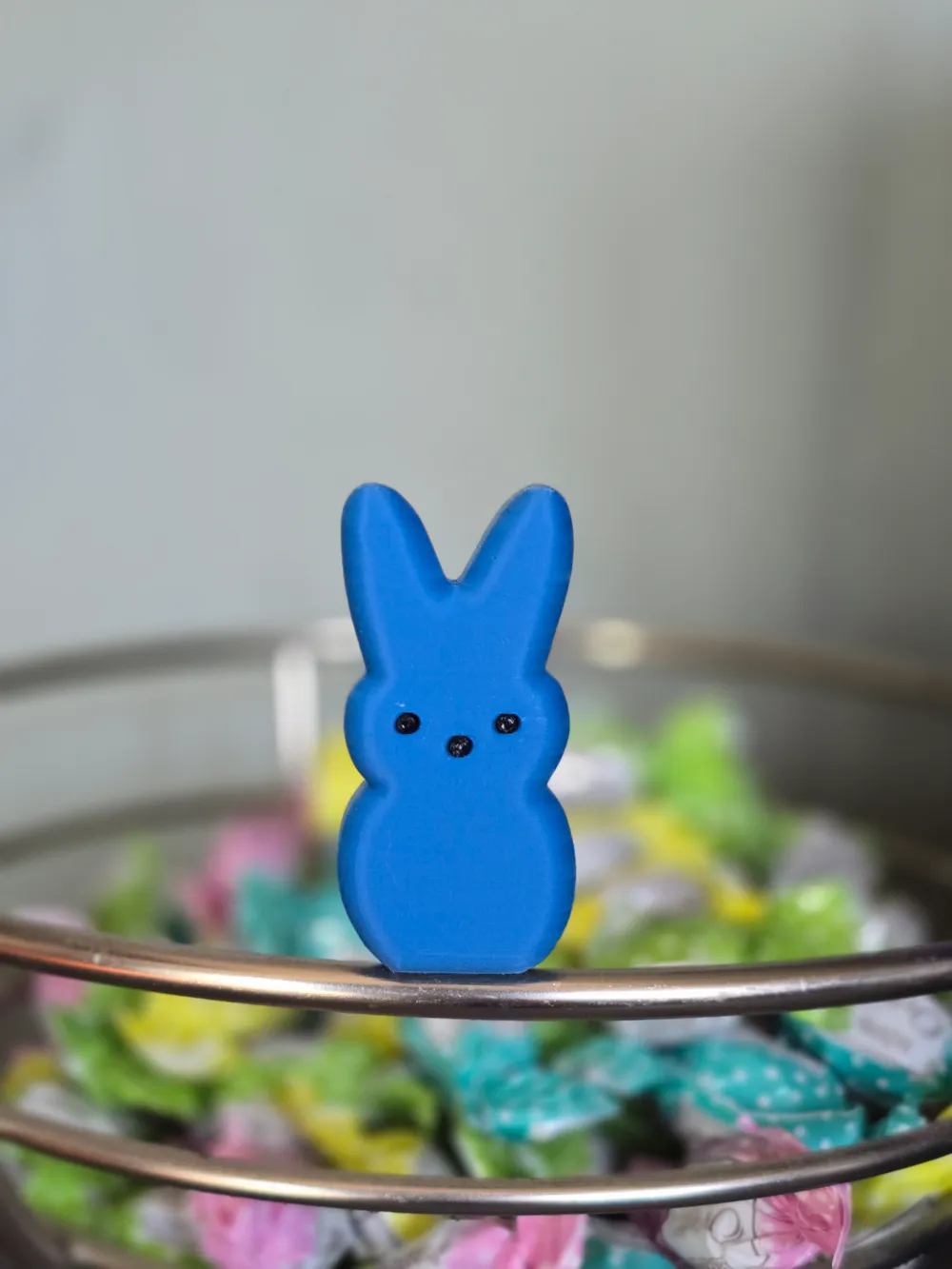 Marshmallow Peep Bunny Magnet for Mag Plug by Zachary's Prints - MakerWorld