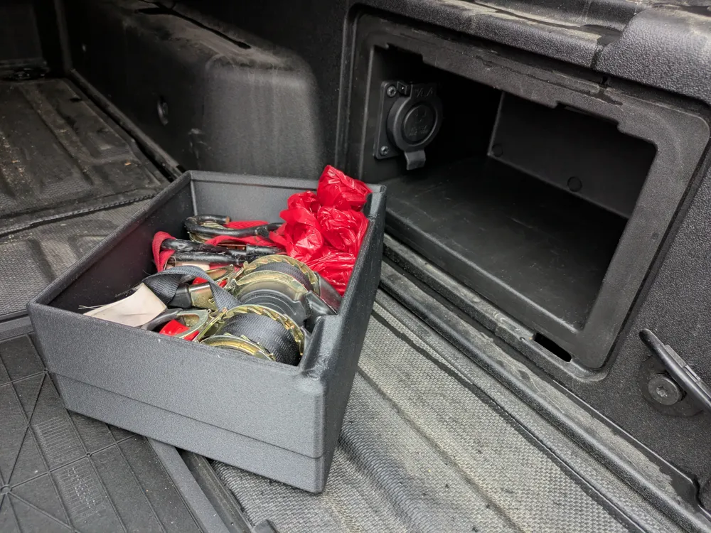 Santa Cruz Bed Compartment Storage Box by bluecrayfish MakerWorld ...