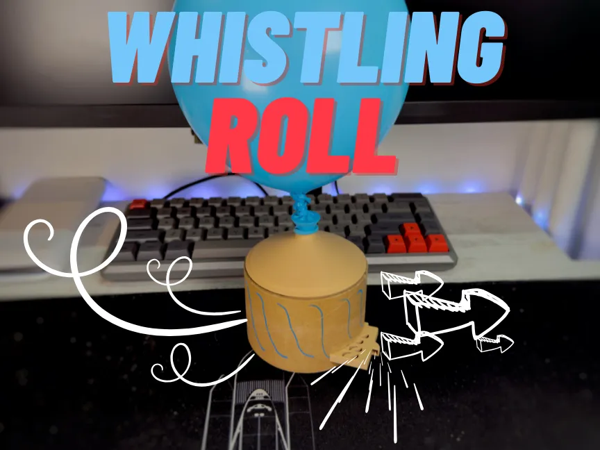 WHISTLING FLOATING ROLL by 3DProtoLab - MakerWorld