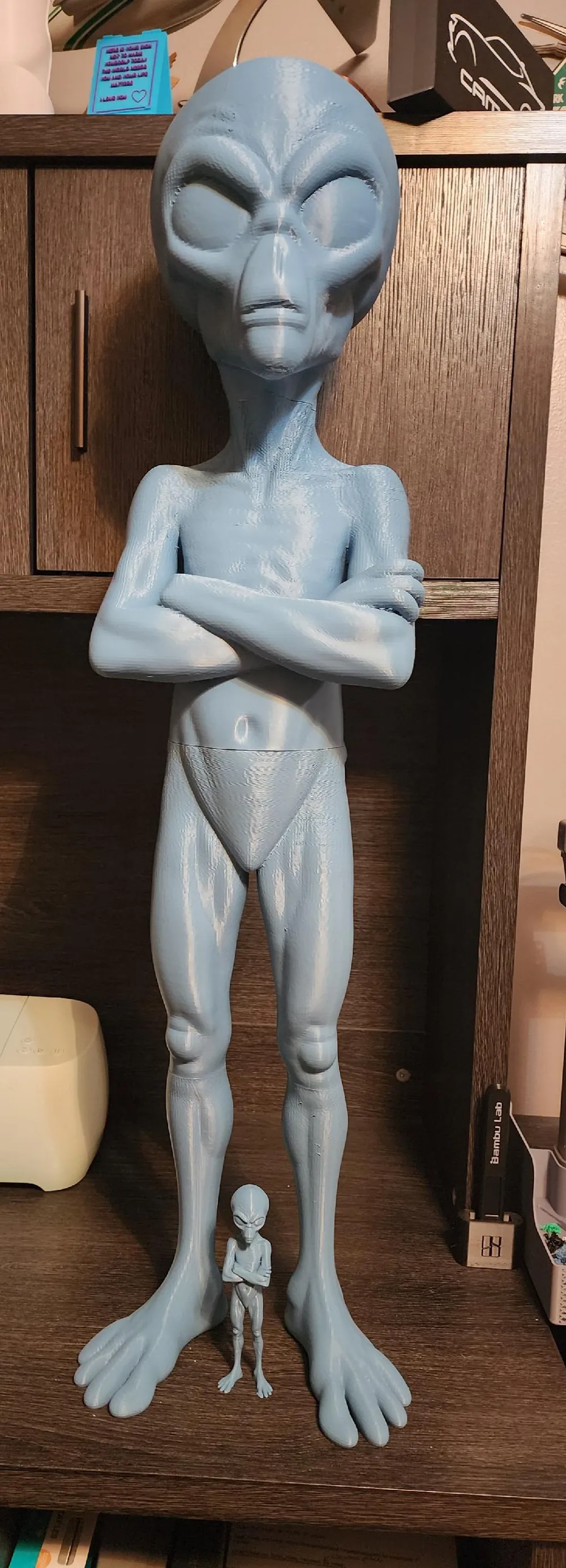 Alien Loco XL (2 tamaños/ 6 pulgadas y 3 pies) por Lane0214 MakerWorld ...