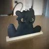 Toothless Night Fury Shadow by Kawa - MakerWorld