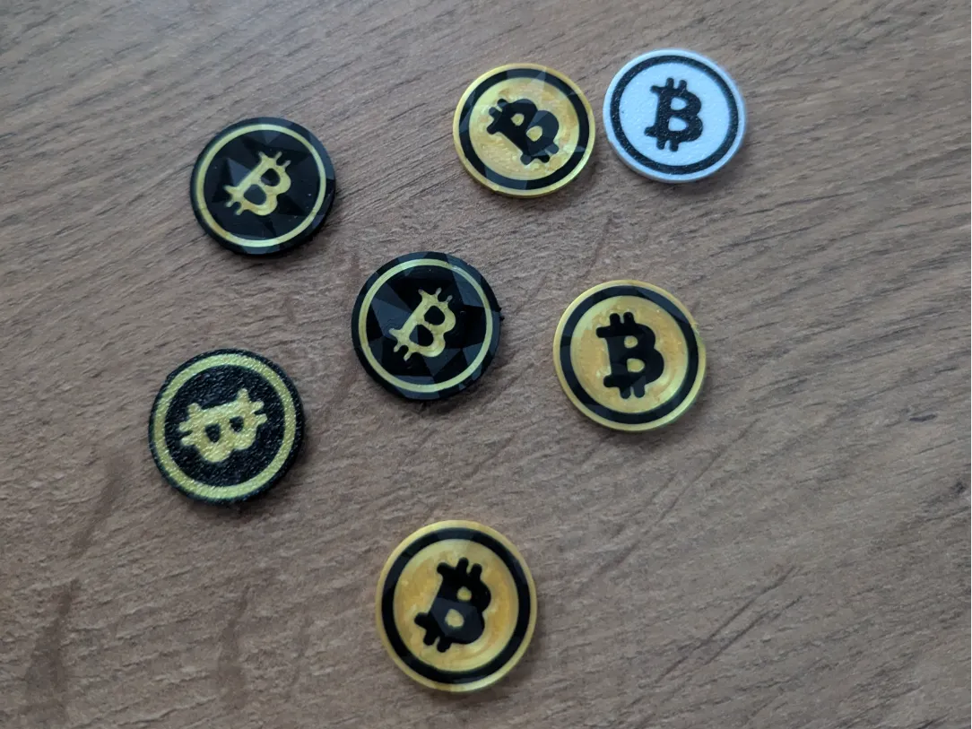 Ficha de Carrito de Compras Bitcoin Euro BTC - Modelo de impresión 3D ...