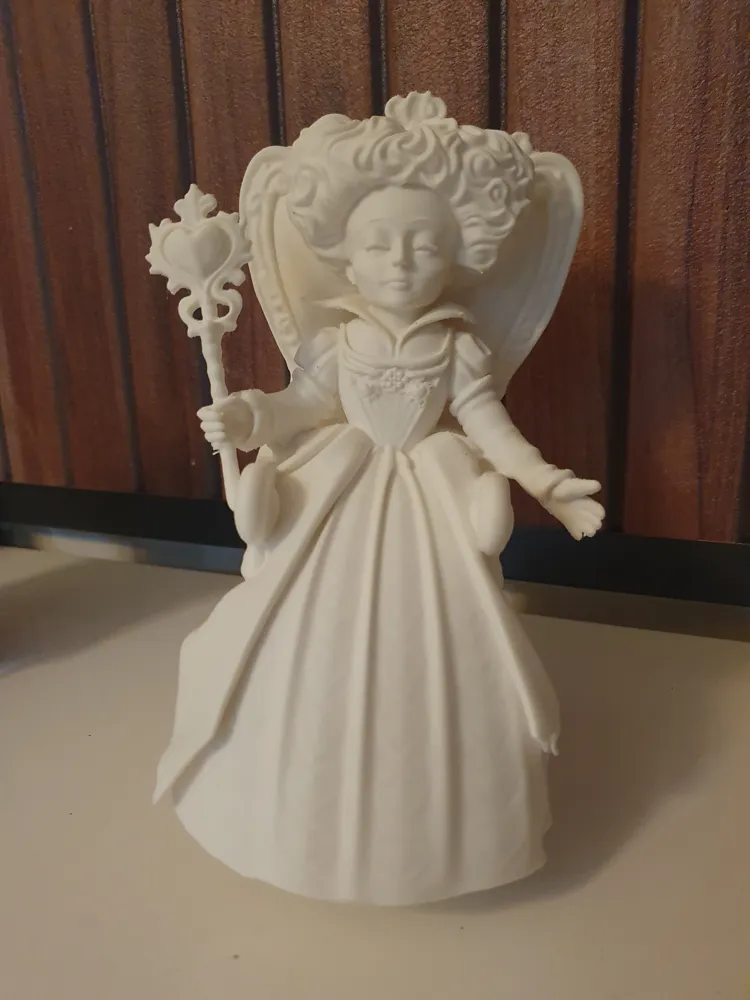 Queen of Hearts inspired by Alice in Wonderland Scepter - Free 3D Print ...