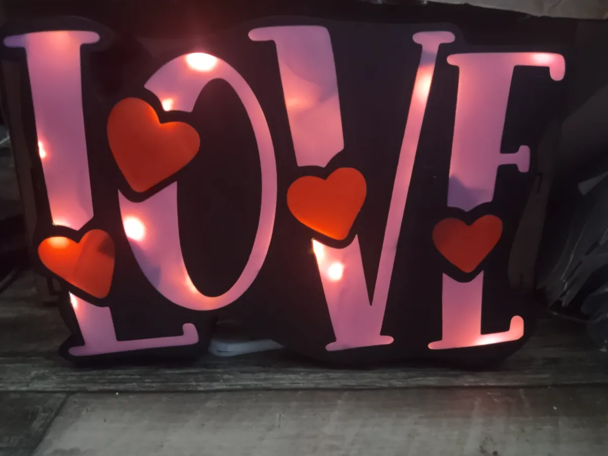 LOVE LightBox by KitKat Designs MakerWorld: Download Free 3D Models