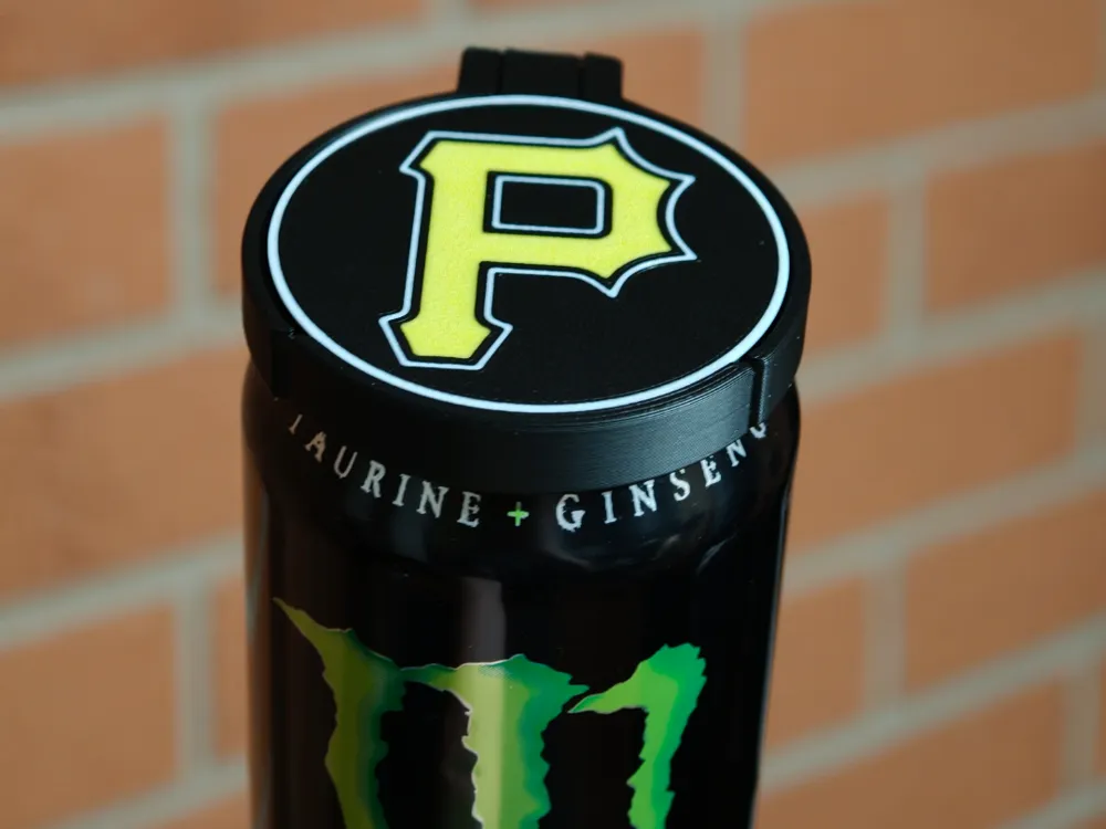 Pittsburgh Pirates can lid print in Place - Free 3D Print Model ...