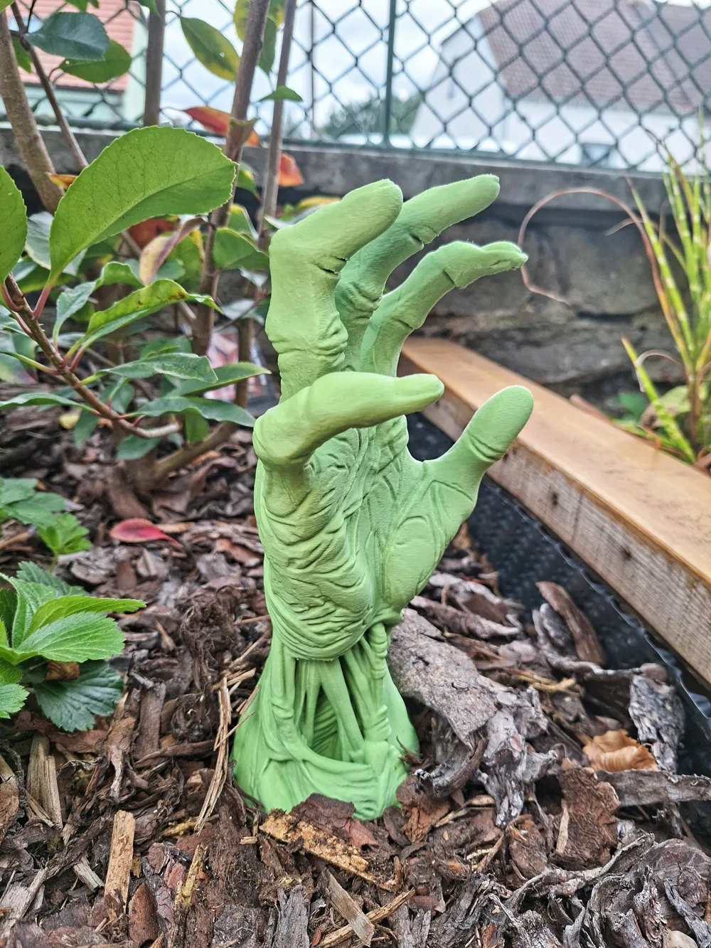 Halloween Zombie Hand - Free 3D Print Model - MakerWorld