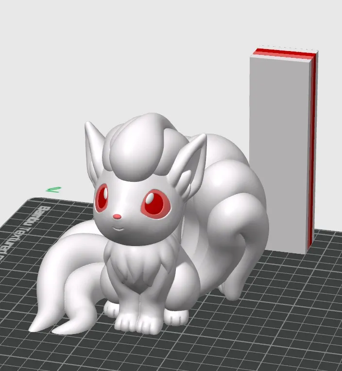 Ninetales Pokemon by oqv MakerWorld: Download Free 3D Models